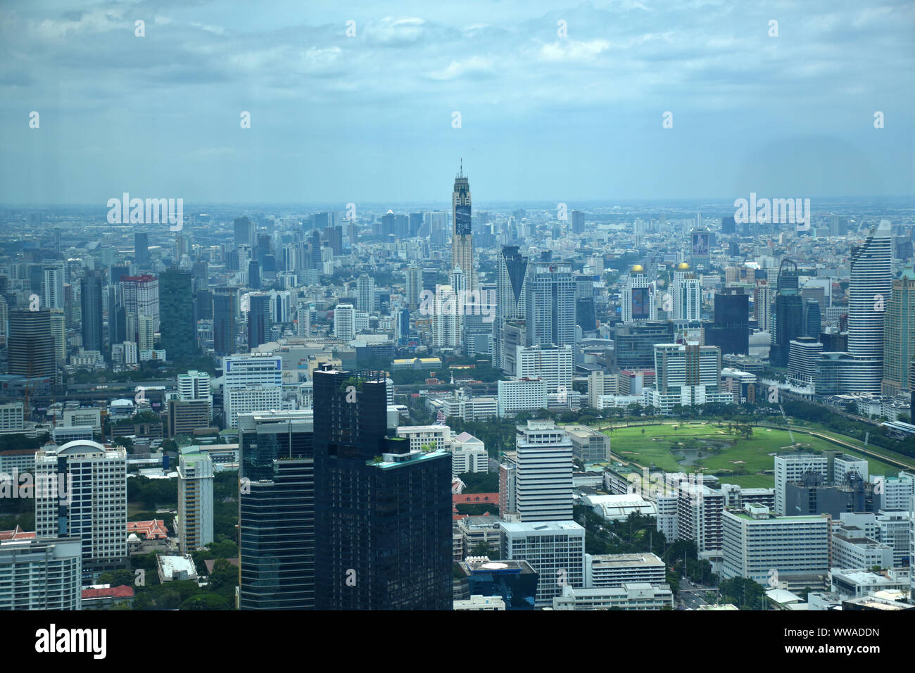 Bangkok, Thailand, 08.20.2019: Indoor 360-Degree Observation Deck with ...