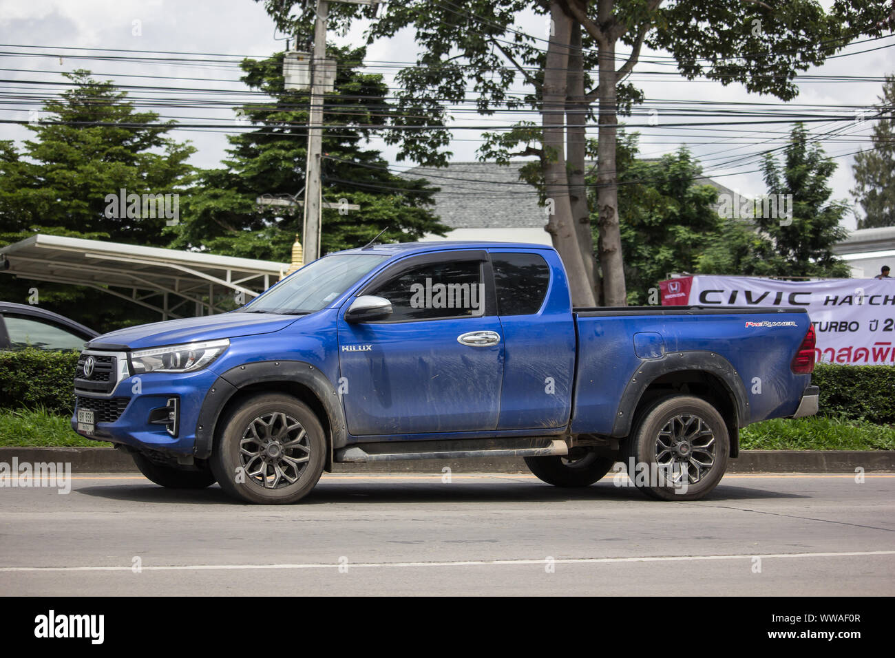 Chiangmai, Thailand - August 29 2019: Private Pickup Truck Car Toyota ...