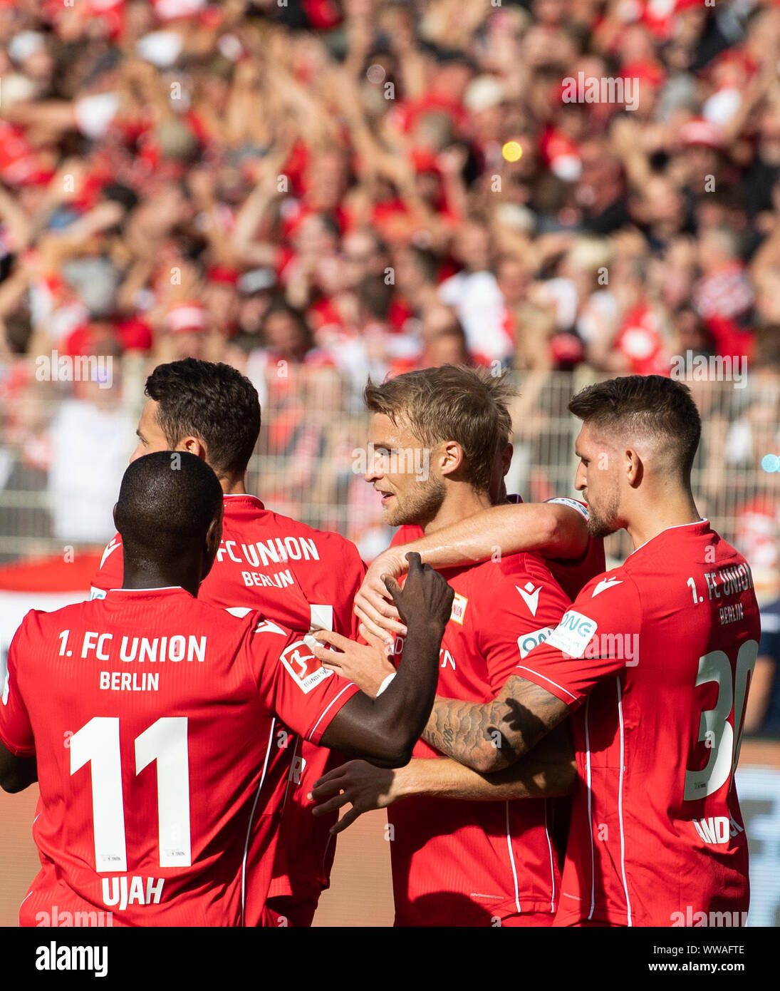 Berlin, Germany. 14th Sep, 2019. Soccer: Bundesliga, 1st FC Union ...
