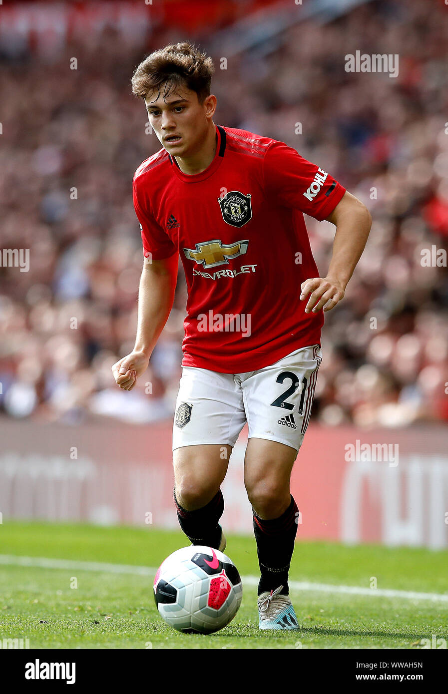 Manchester United's Daniel James during the Premier League match at Old ...
