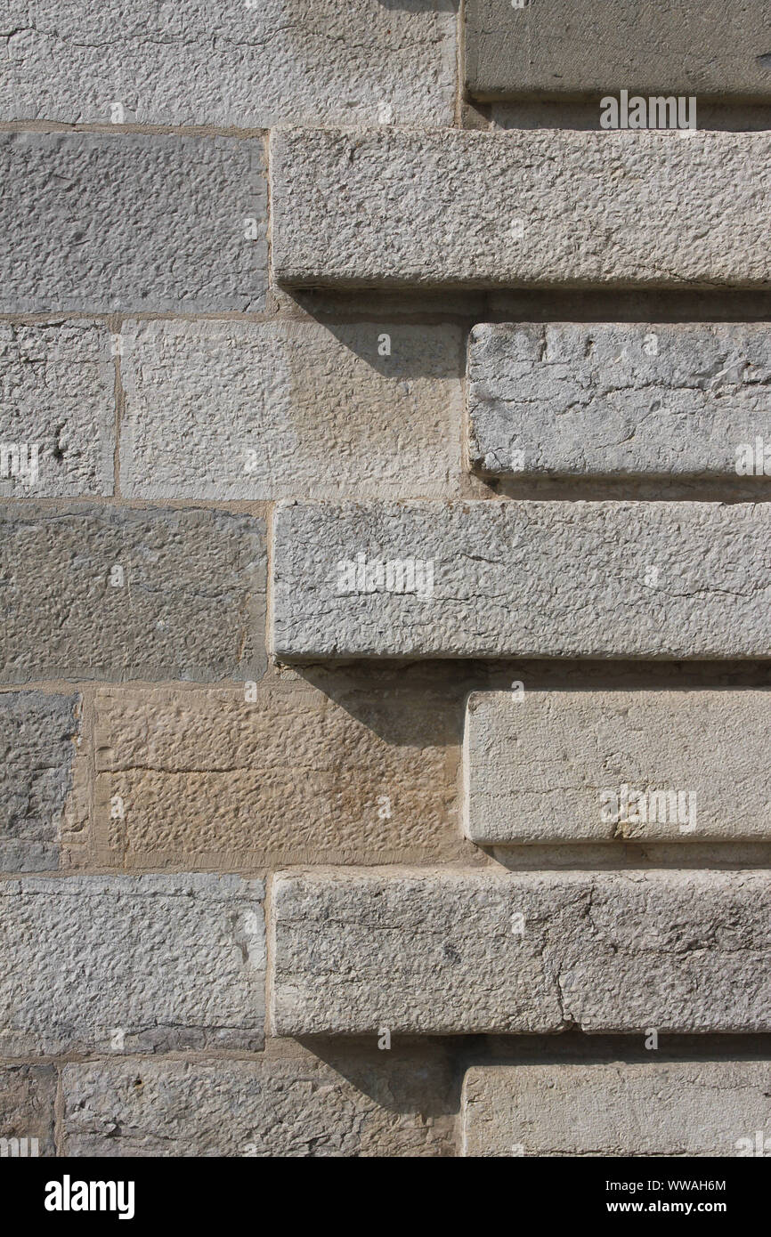 Architectural detail at the Saline royale (royal saltworks) at Arc-et ...