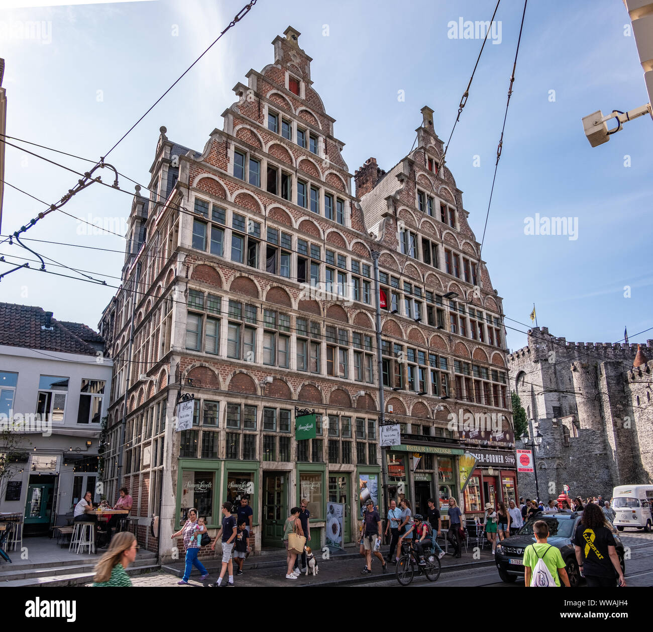 Historical centre of Ghent, Flemish Region, Belgium, EU Stock Photo - Alamy