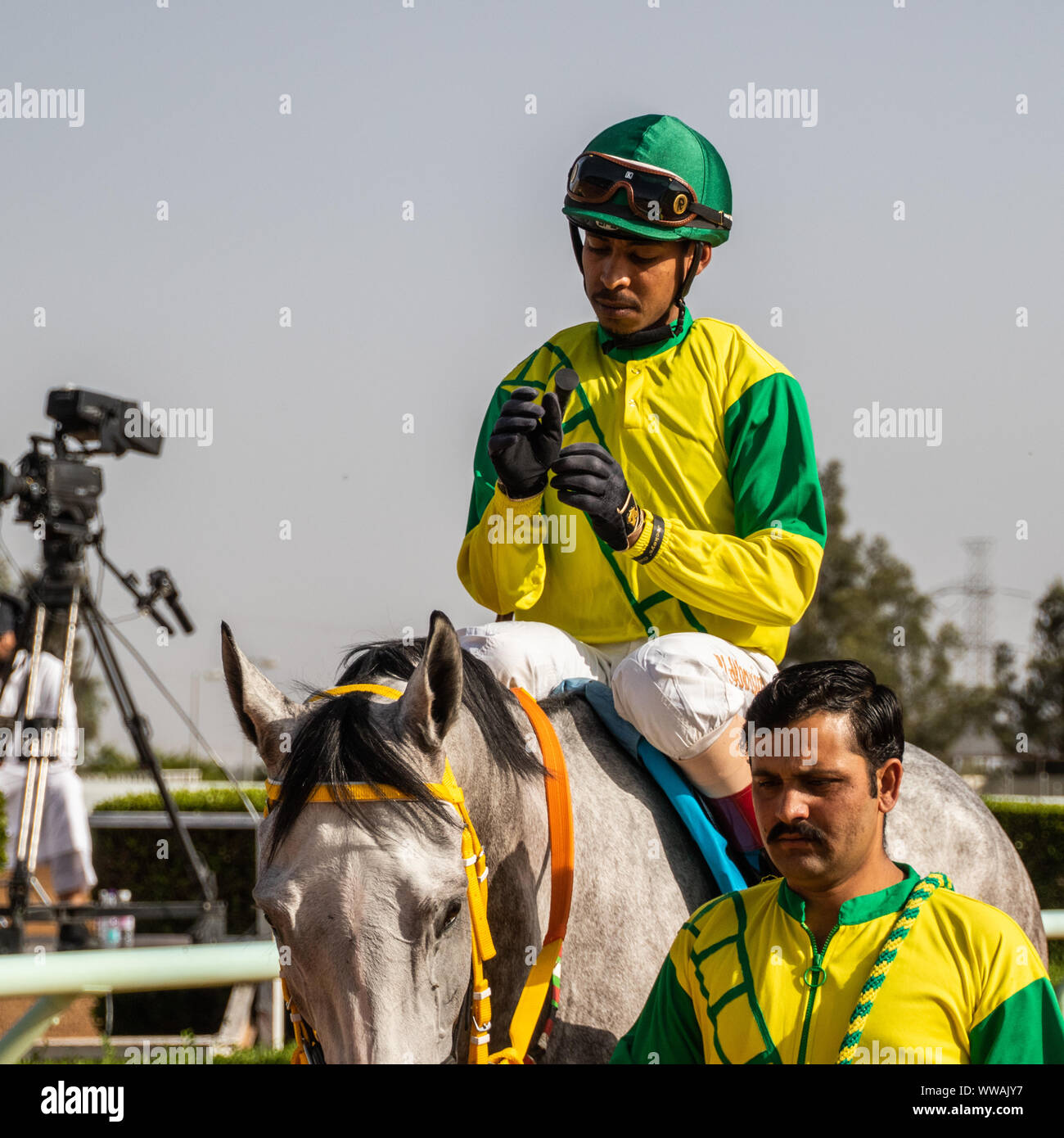 Horse Racig at King Khalid Racetrack, Taif, Saudi Arabia, 21/06/2019 ...