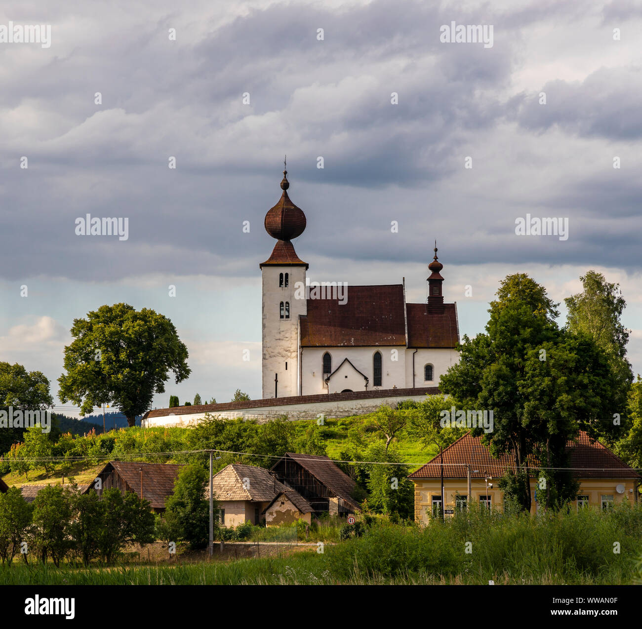 church in Zehra, Spis region, Slovakia Stock Photo - Alamy
