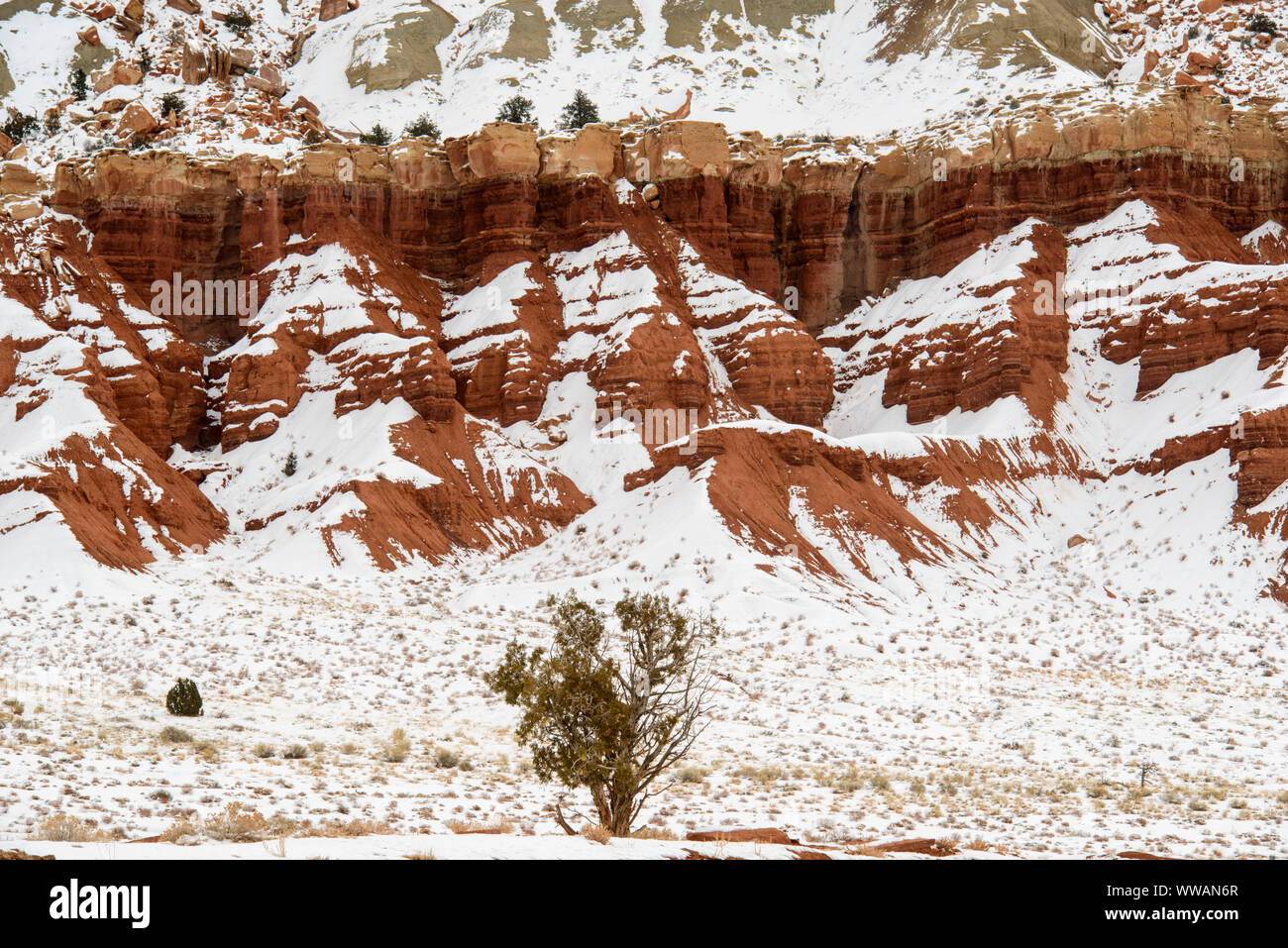 Red mudstone hills hi-res stock photography and images - Alamy