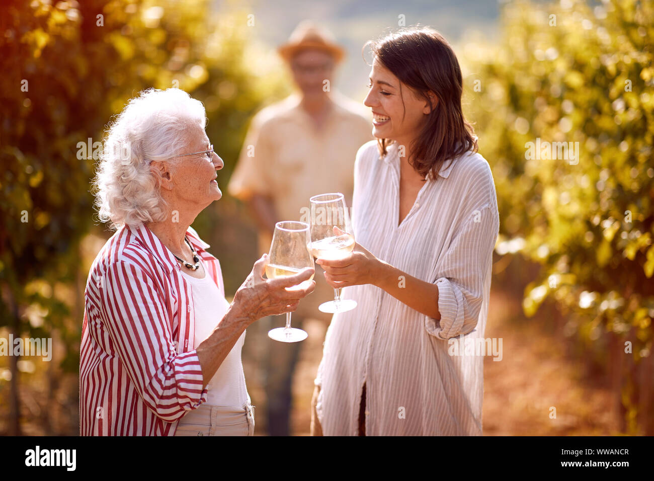 Wine grower family in hi-res stock photography and images - Alamy