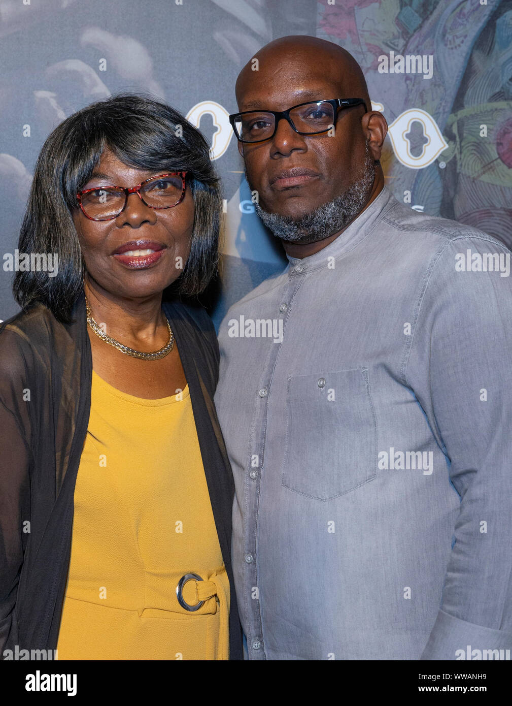 New York, NY - September 13, 2019: Voletta Wallace, Wayne Barrow attend ...