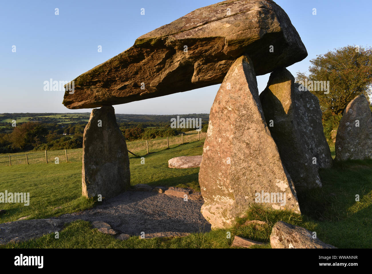 Pentre Ifan, Newport, Pembrokeshire, Wales Stock Photo - Alamy