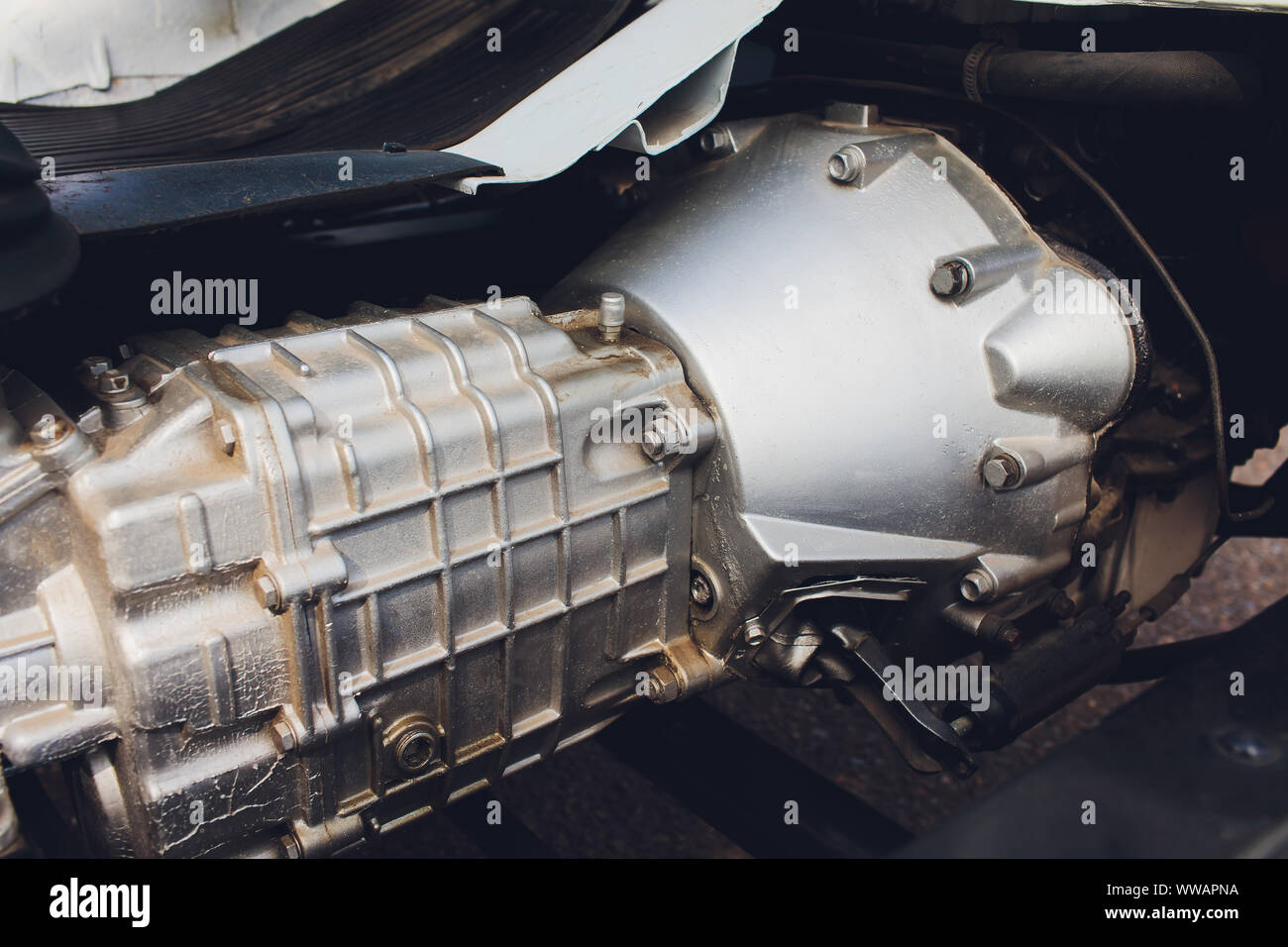 LPG , NGV Gas tanks are installed in a car for the 2 fuel system Stock ...