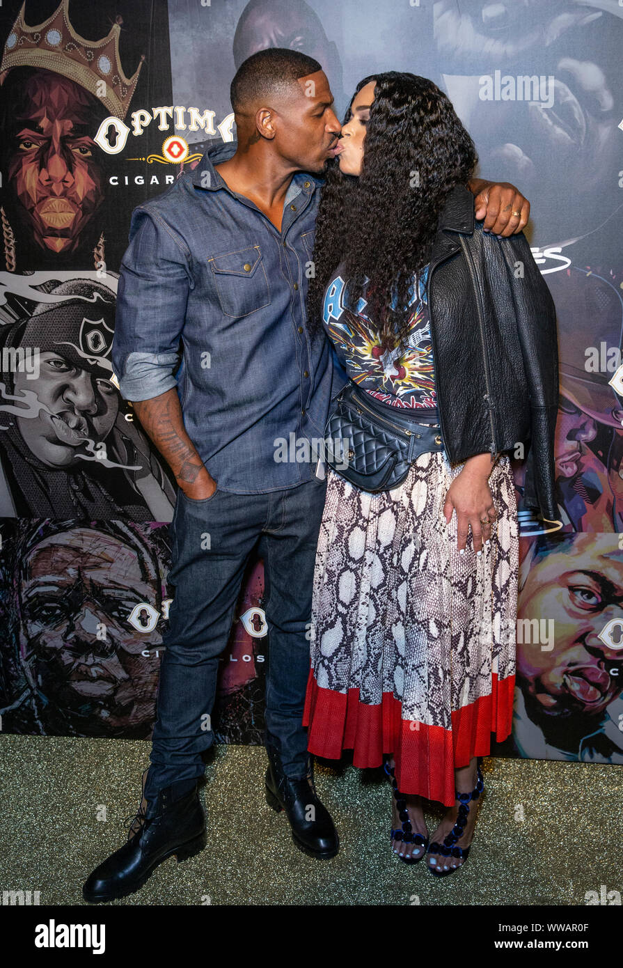 New York, NY - September 13, 2019: Stevie J. and Faith Evans attend ...