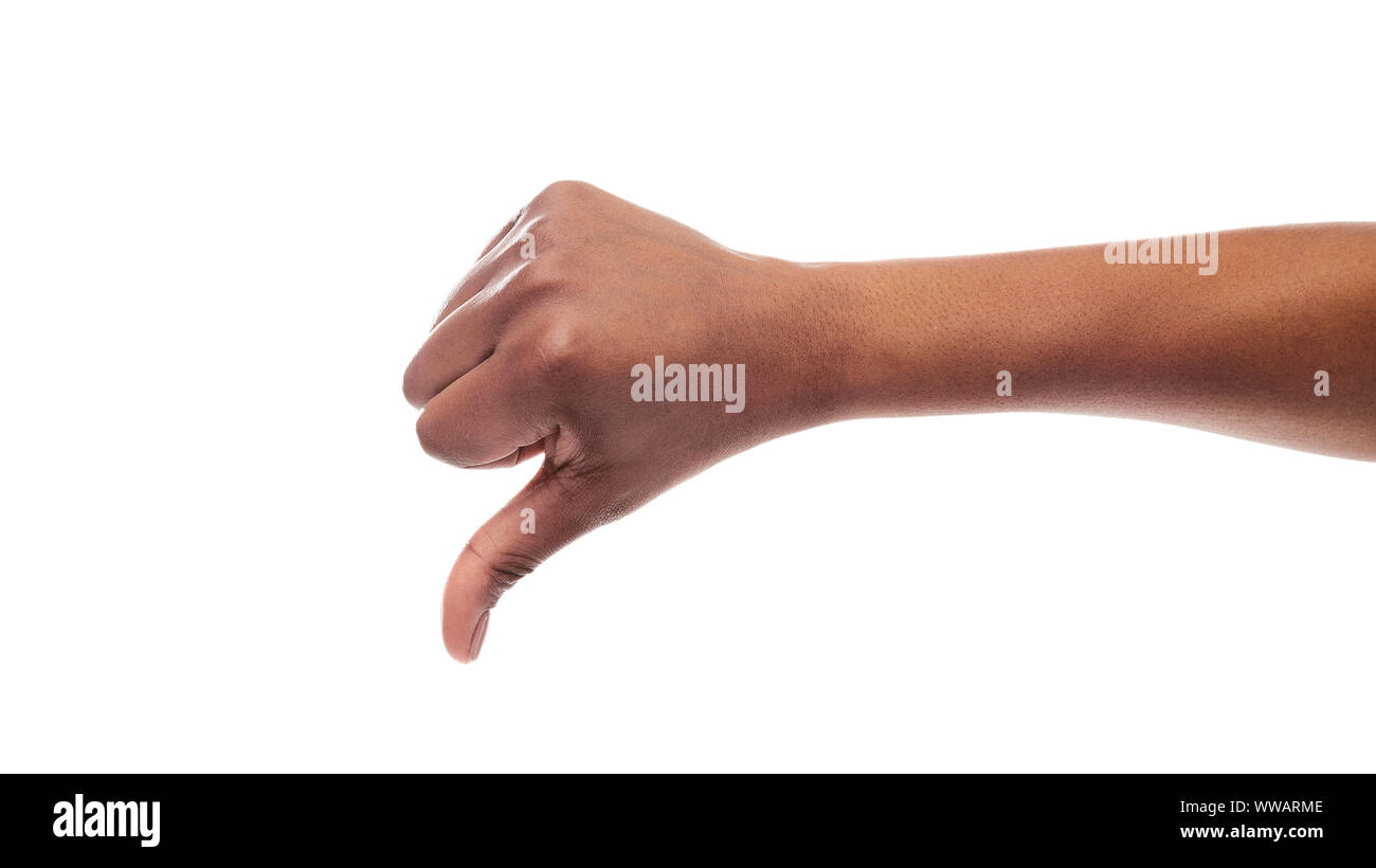 Loser Hand Gesture High Resolution Stock Photography and Images - Alamy
