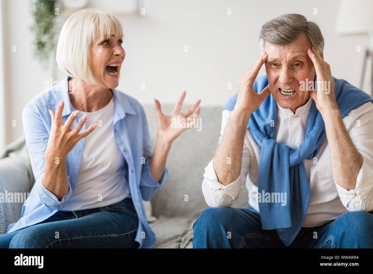 Married Couple Arguing