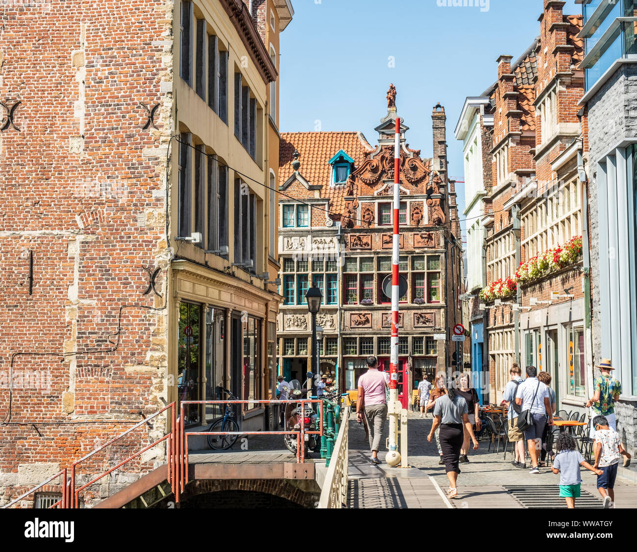 Historical centre of Ghent, Flemish Region, Belgium, EU Stock Photo - Alamy
