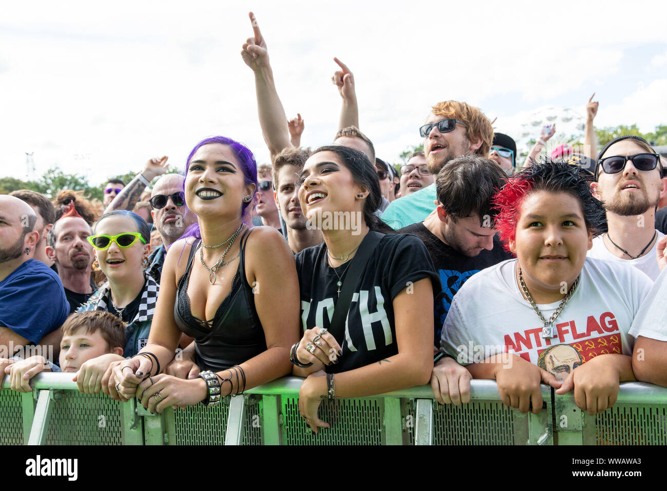 Chicago riot fest fans hi-res stock photography and images - Alamy