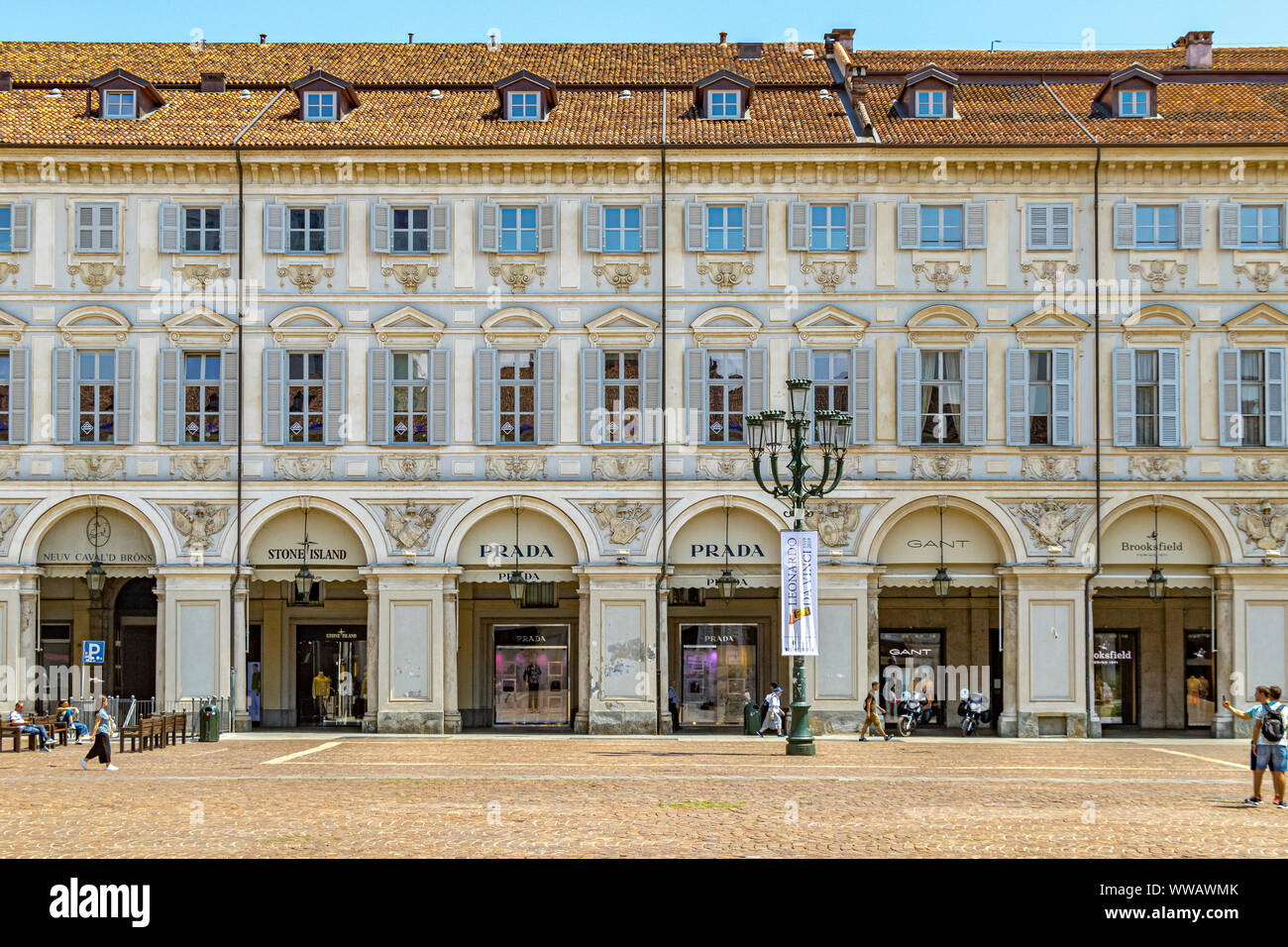 Porticos turin hi-res stock photography and images - Alamy