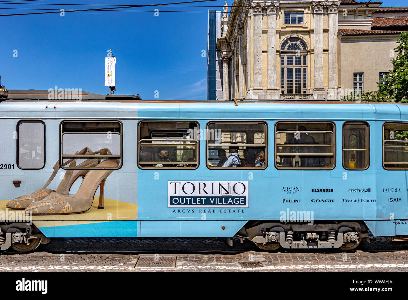 Turin trams hi-res stock photography and images - Alamy