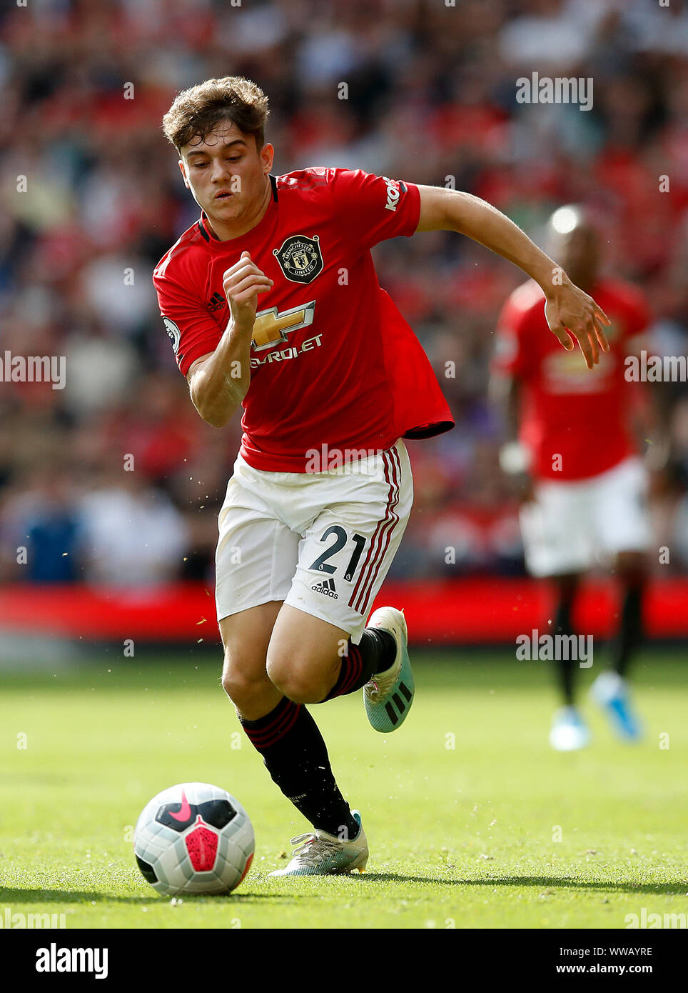 Manchester United's Daniel James during the Premier League match at Old ...
