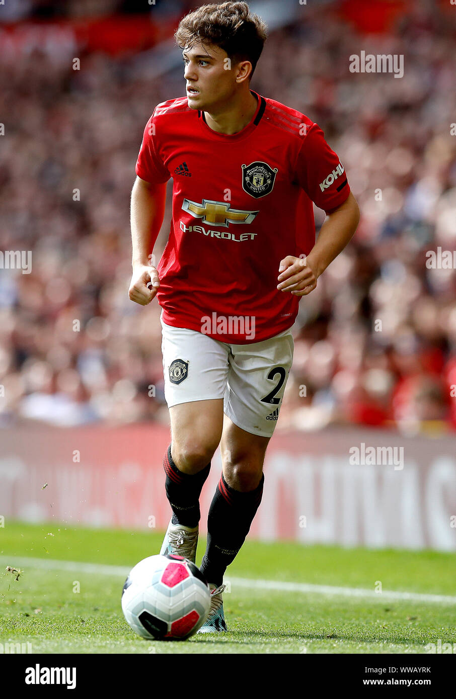 Manchester United's Daniel James during the Premier League match at Old ...