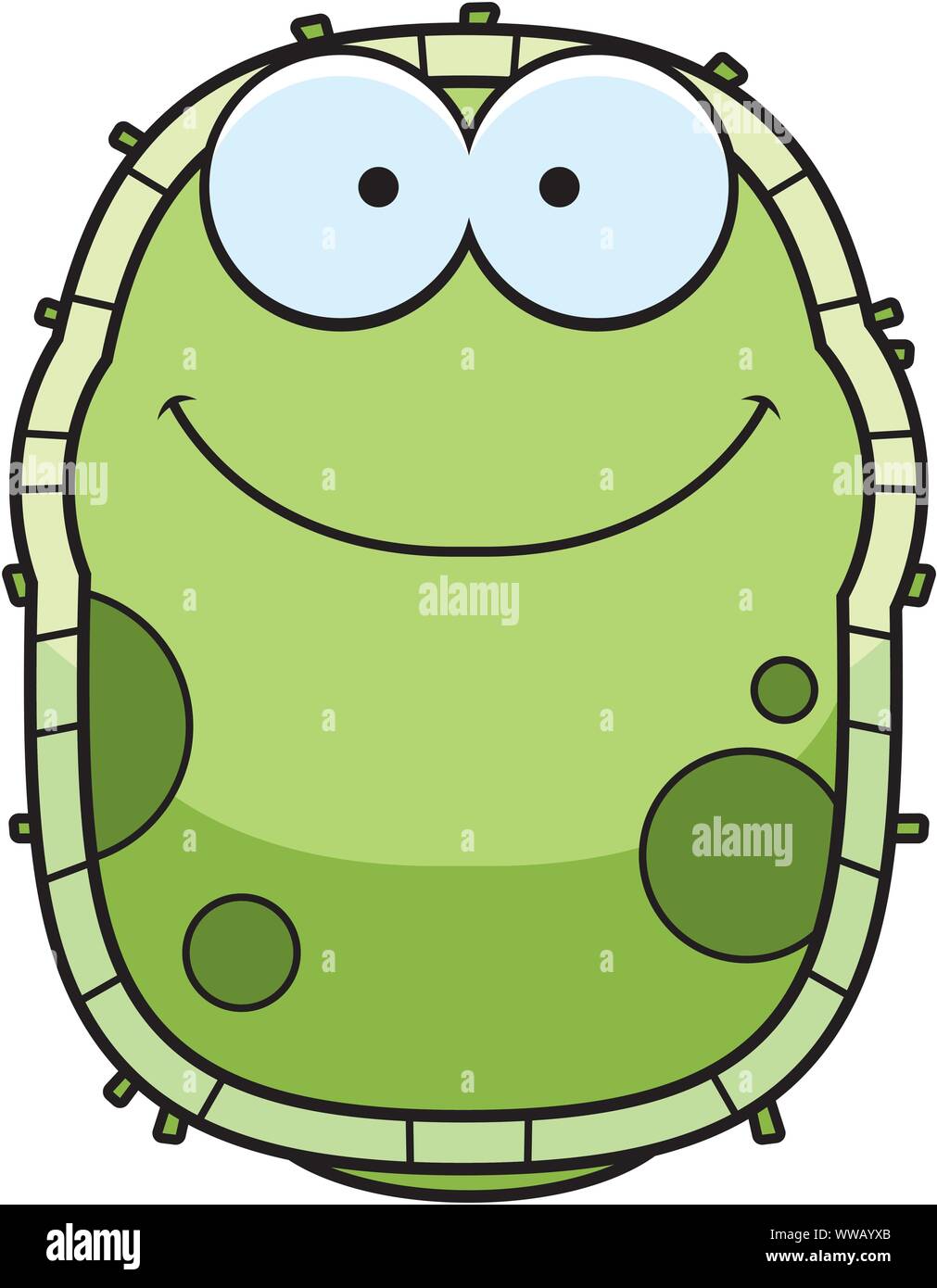 A cartoon illustration of a germ smiling Stock Vector Image & Art - Alamy