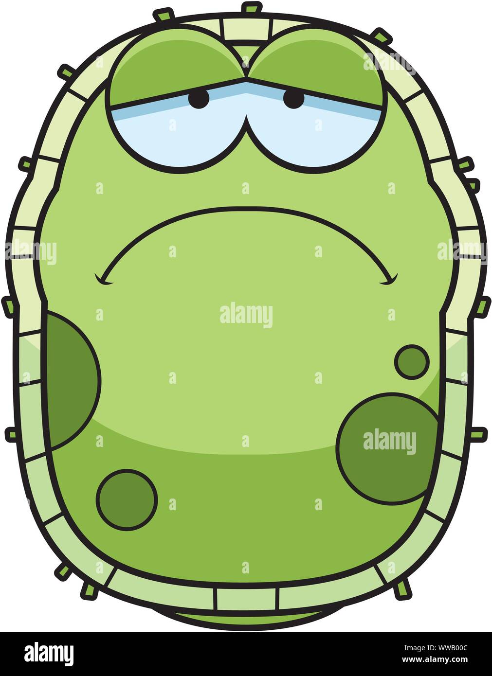 Upset bacteria cartoon Stock Vector Images - Alamy