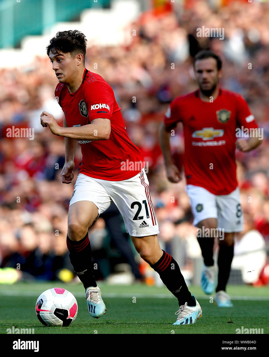 Manchester United's Daniel James during the Premier League match at Old ...