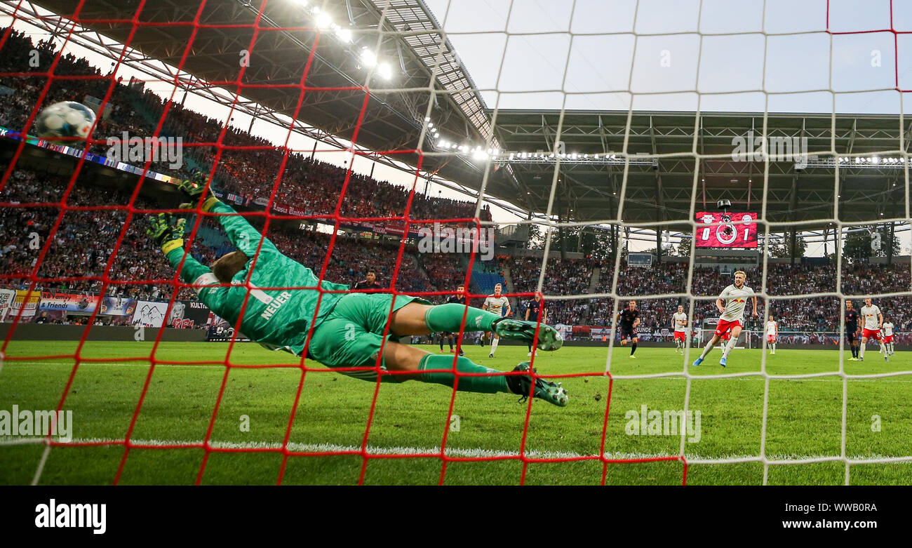 Leipzig, Germany. 14th Sep, 2019. Soccer: Bundesliga, Matchday 4, RB ...
