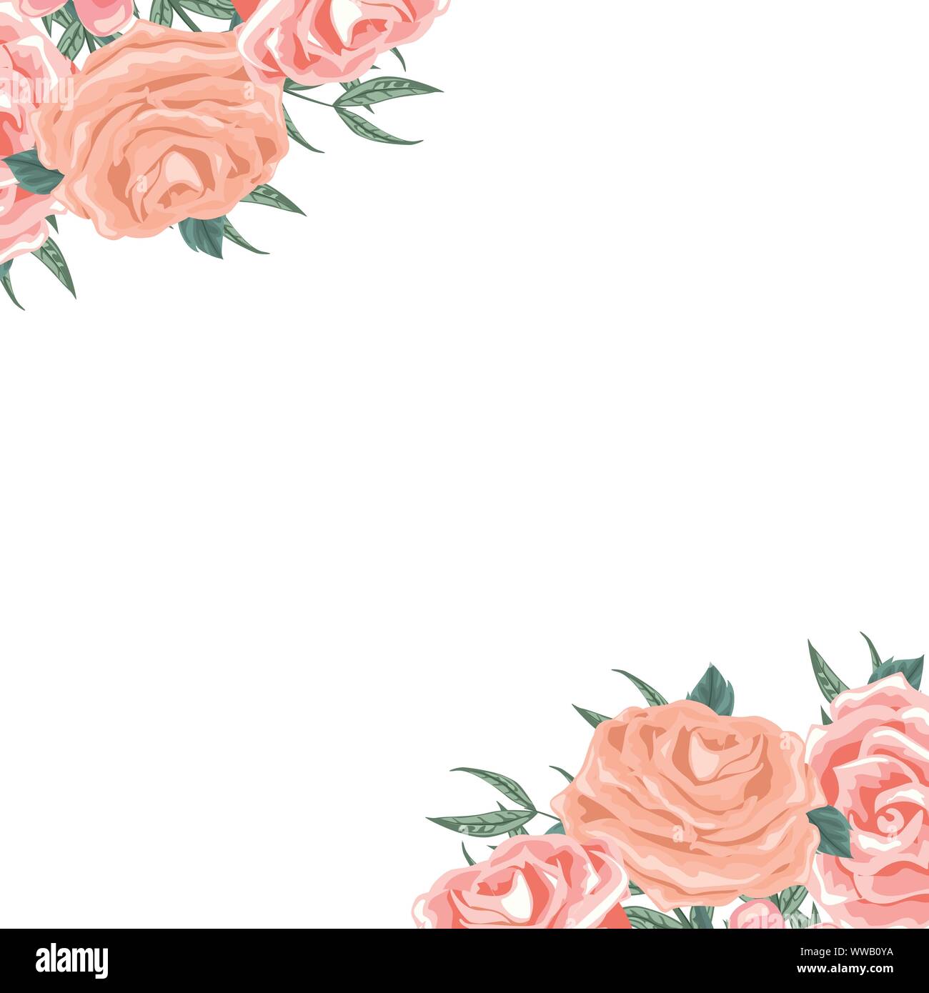 Flower arrangement bouquet jasmine Stock Vector Images - Alamy