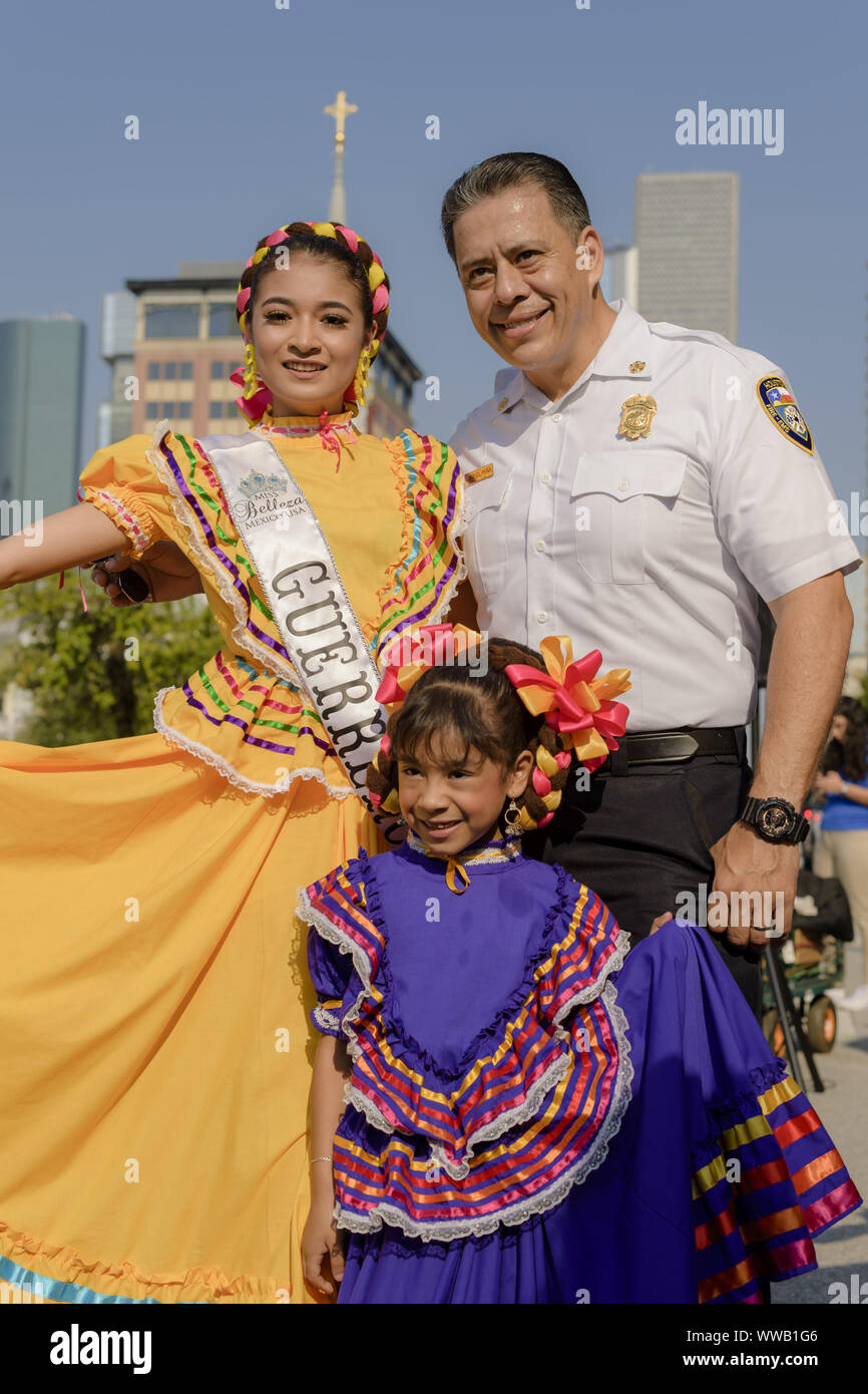 Houston, Texas, USA. 14th Sep, 2019. Celebrating Hispanic Heritage ...