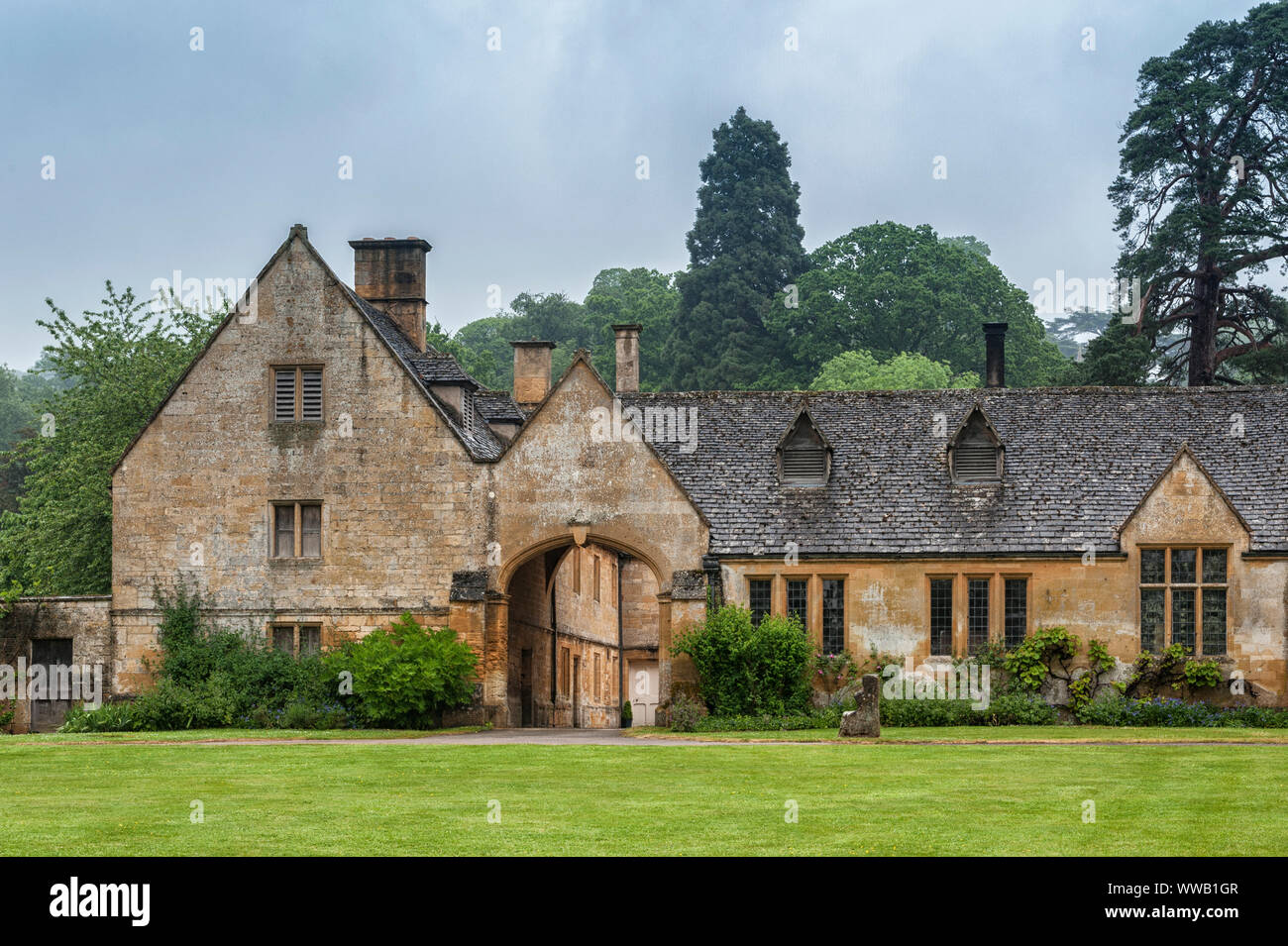 Stanway Manor House built in Jacobean period architecture 1630 in ...