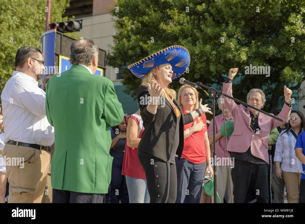 Houston, Texas, USA. 14th Sep, 2019. Celebrating Hispanic Heritage ...