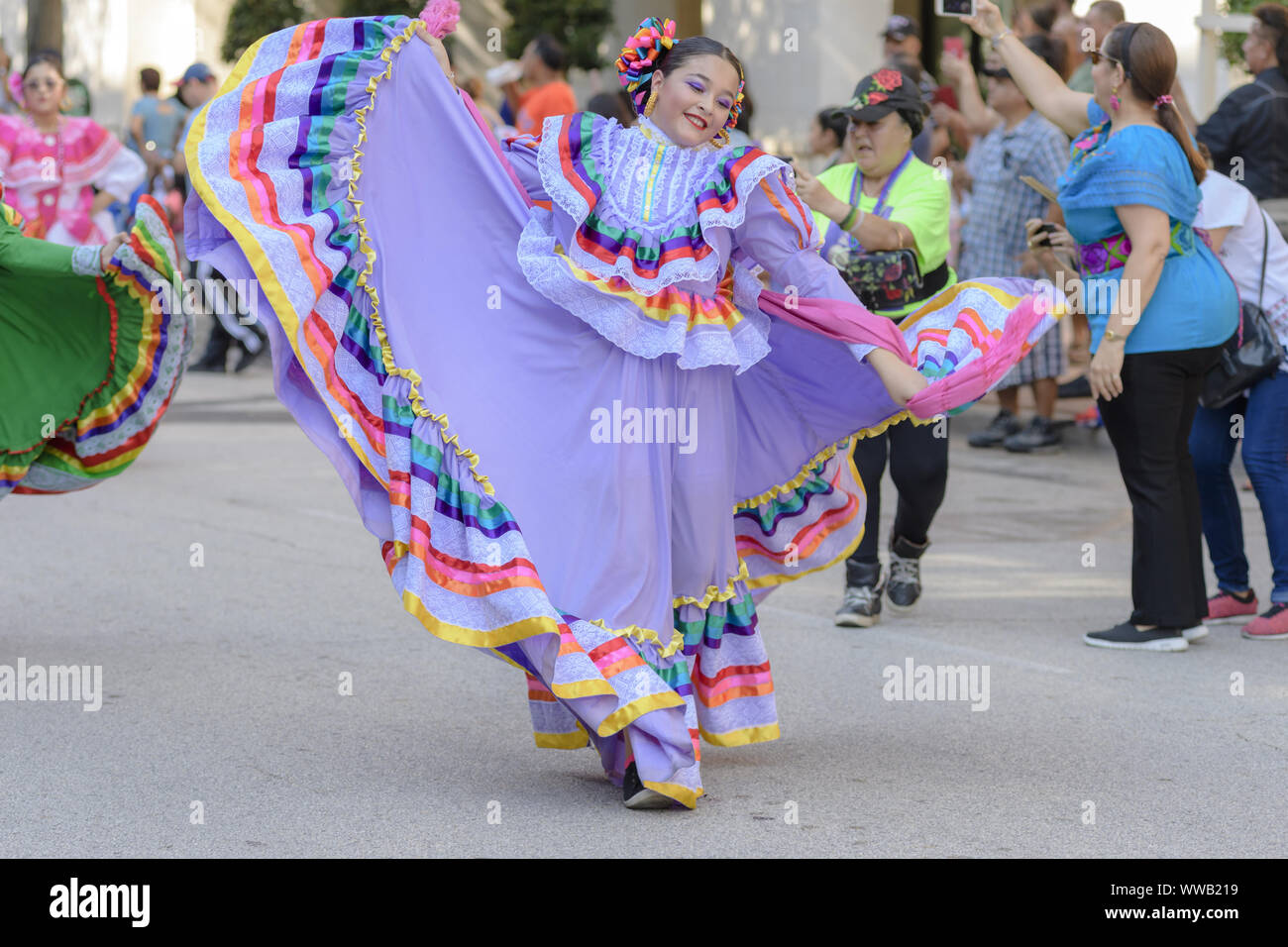 Houston, Texas, USA. 14th Sep, 2019. Celebrating Hispanic Heritage ...