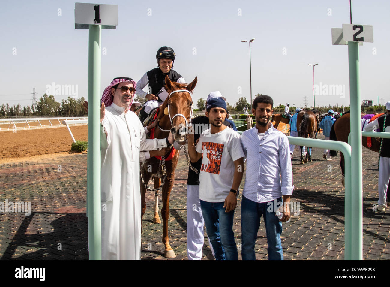 Horse Racing at King Khalid Racetrack, Taif, Saudi Arabia 22/06/2019 ...