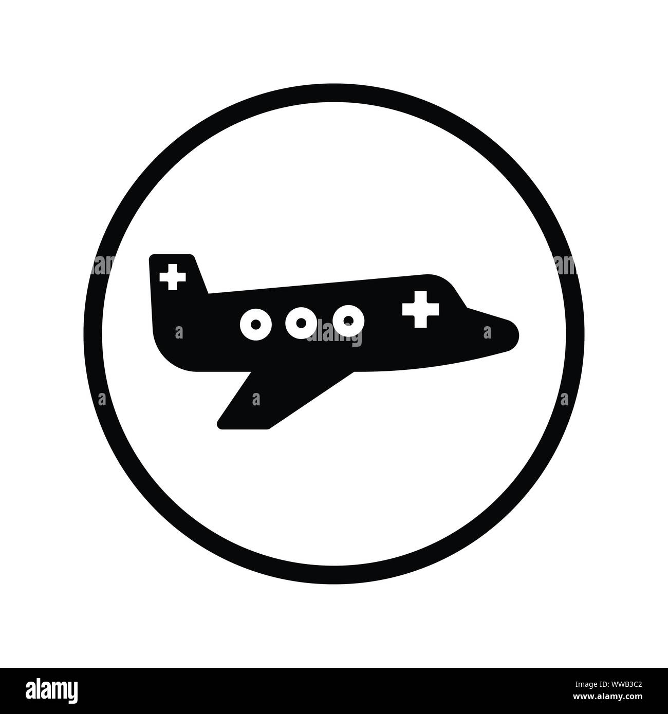 Beautiful design and fully editable Medical Air Transport Icon for ...