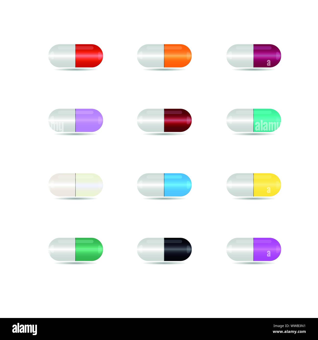 Pharmacy drug symbols icons hi-res stock photography and images - Alamy