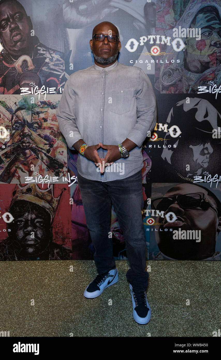 New York, United States. 13th Sep, 2019. Wayne Barrow attends Optimo ...