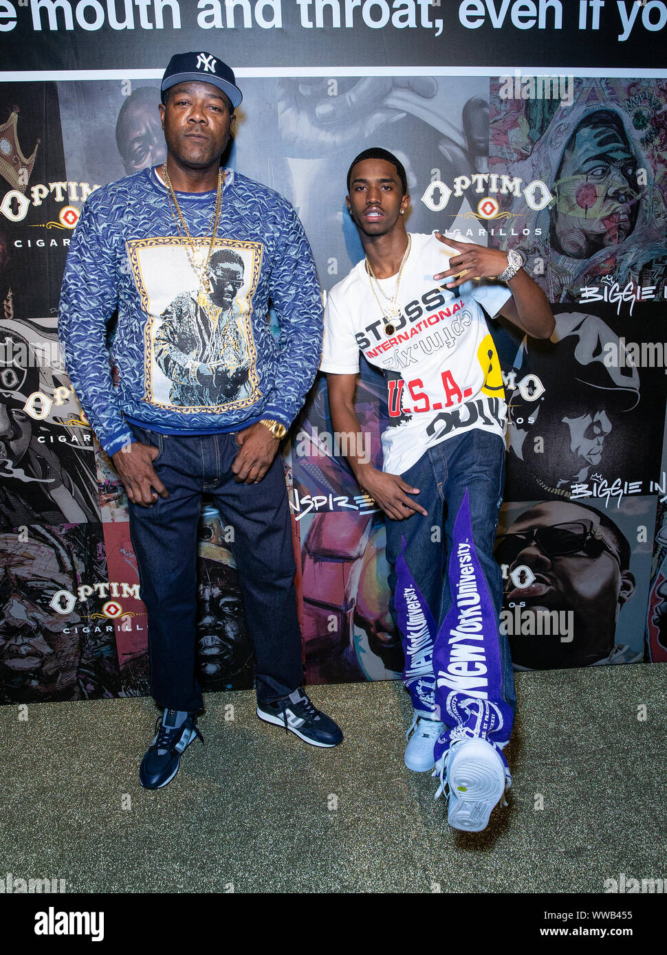 New York, United States. 13th Sep, 2019. Damion DROC Butler, Christian ...