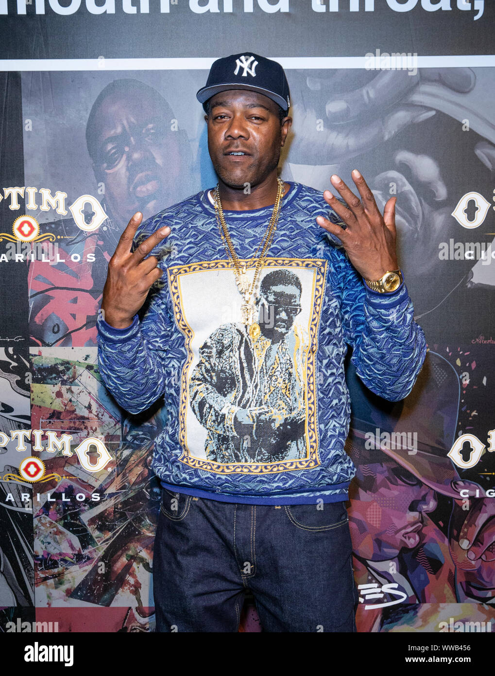 New York, United States. 13th Sep, 2019. Damion DROC Butler attends ...