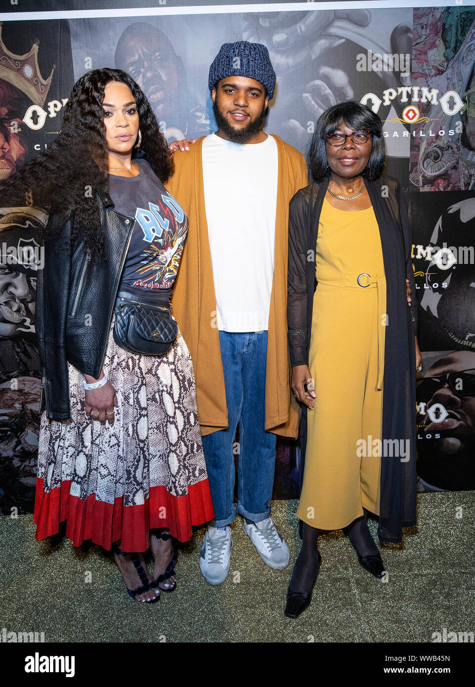 New York, United States. 13th Sep, 2019. Faith Evans, Christopher ...