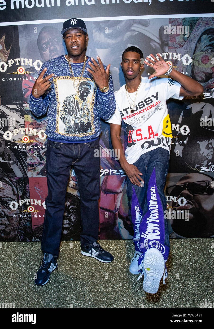 New York, United States. 13th Sep, 2019. Damion DROC Butler, Christian ...