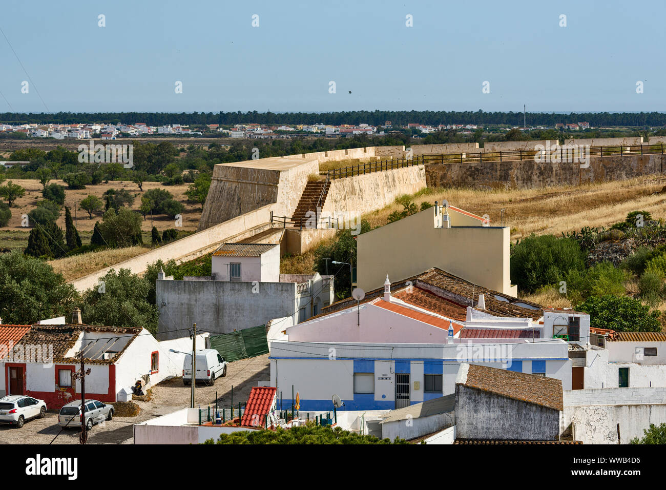 The San Sebastian Fort in Castro Marim, Algarve, Portugal Stock Photo ...