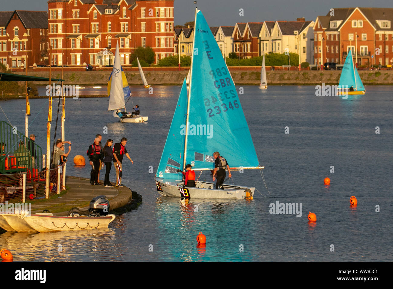 Enterprise dinghies hi-res stock photography and images - Alamy