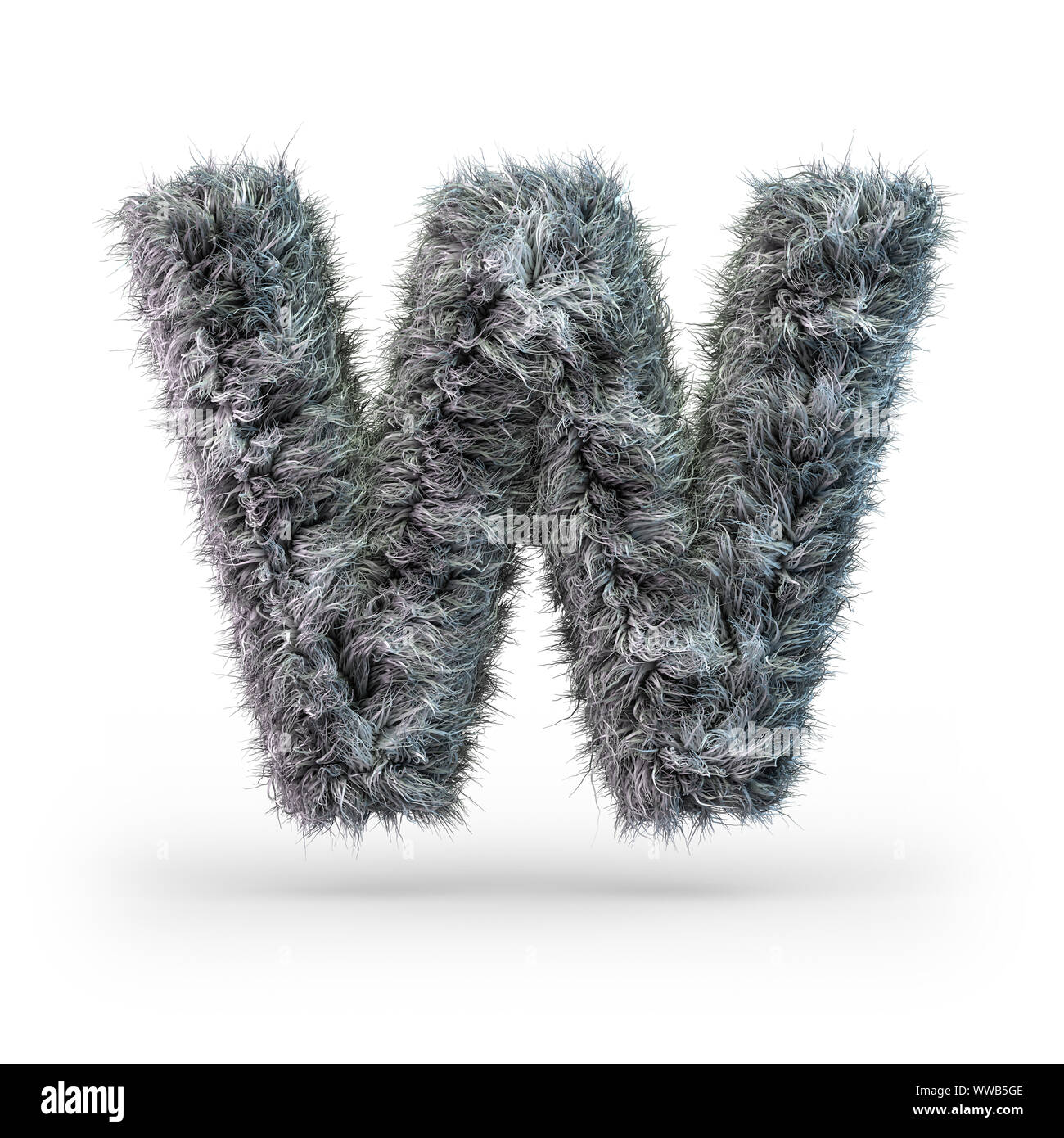 W typography font letter type hi-res stock photography and images - Alamy