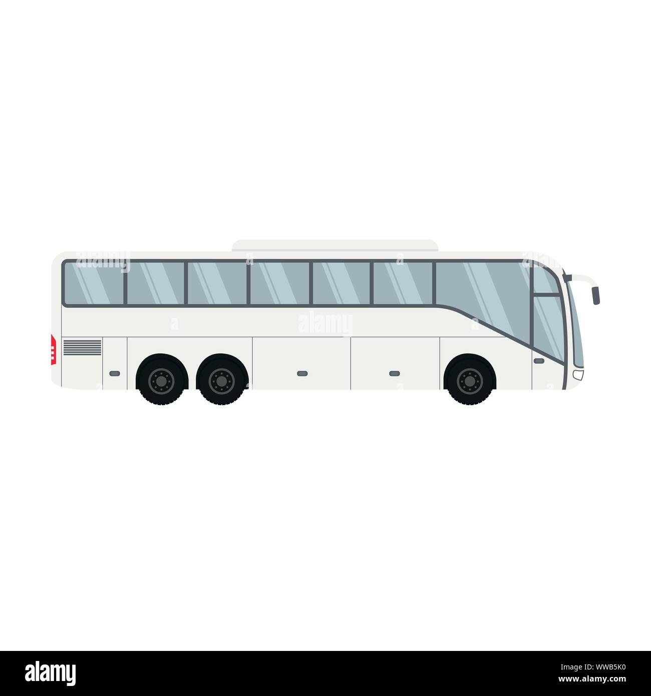 One-floor bus design for transportation and travel Stock Vector Image ...