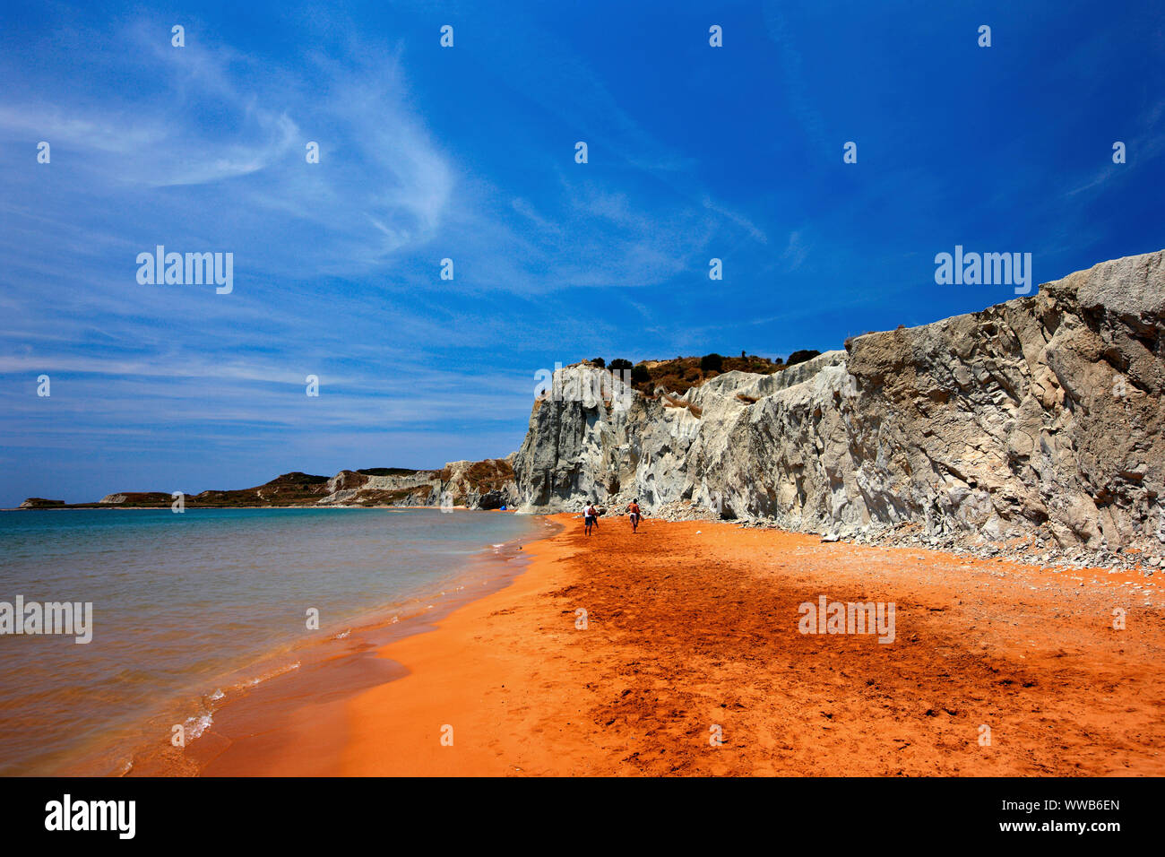 Xi beach, Kefalonia (or "Cephalonia") island, Eptanisa ("Seven Islands ...