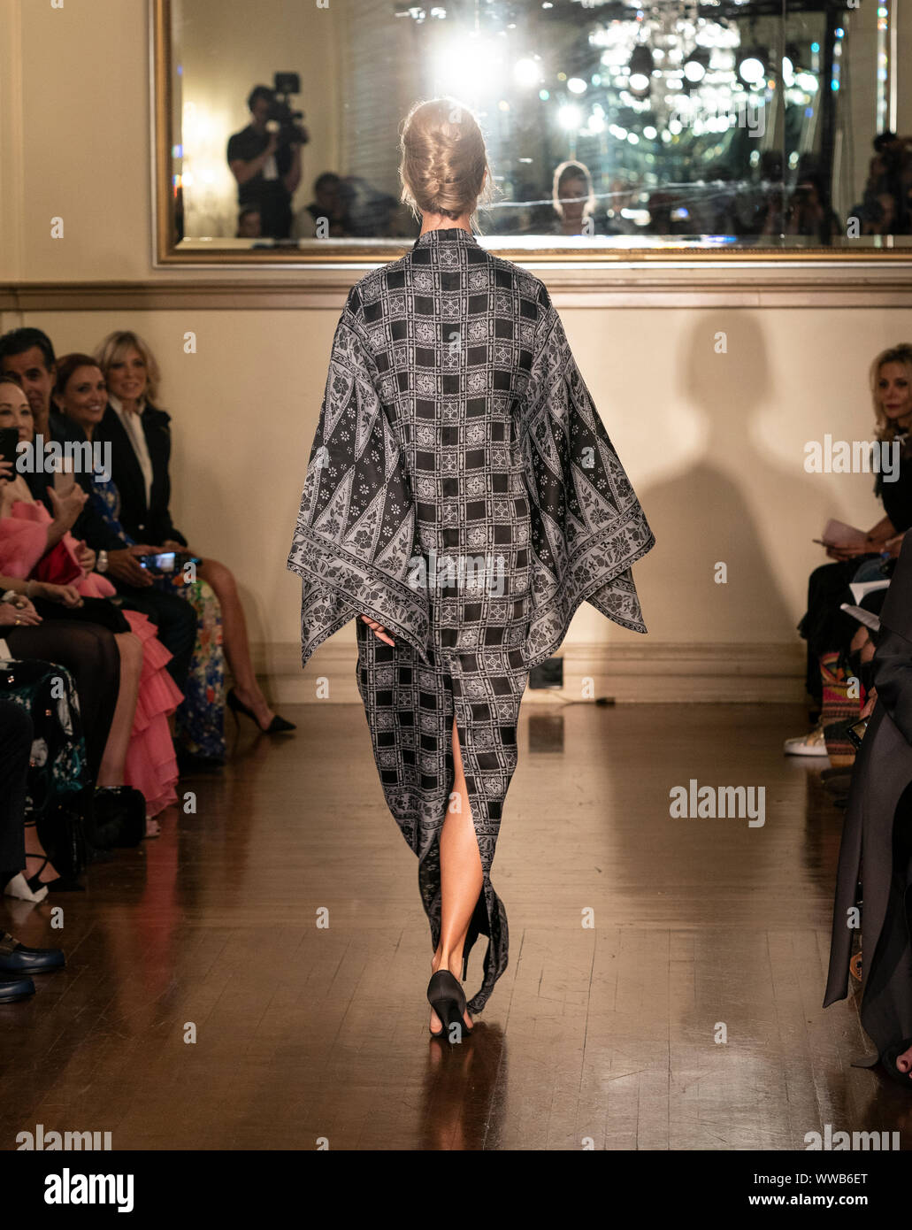 New York, NY - September 10, 2019: Model walks runway for Zang Toi 30th ...