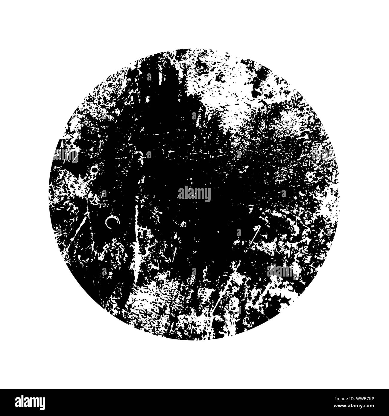 Round Grunge Texture Stock Vector Image & Art - Alamy
