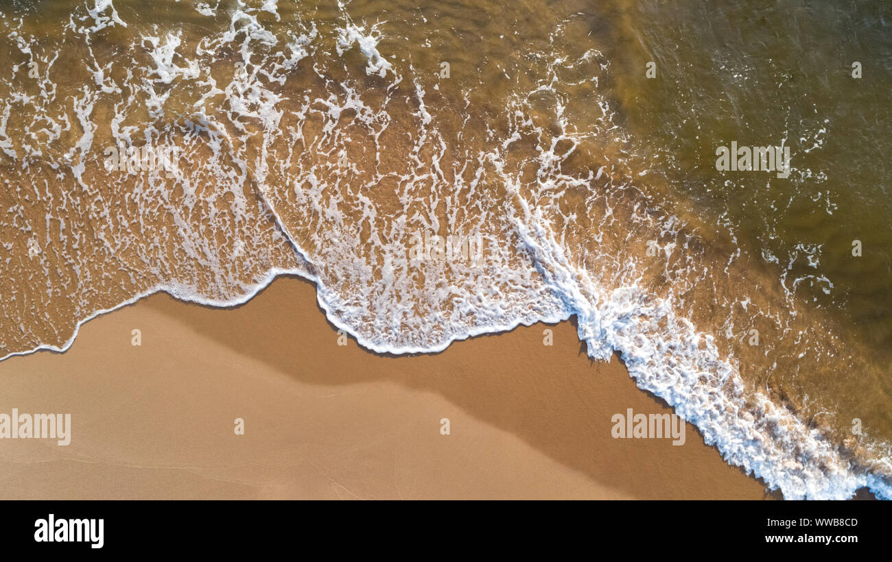 Empty sea and beach background with copy space, Vacation holidays ...