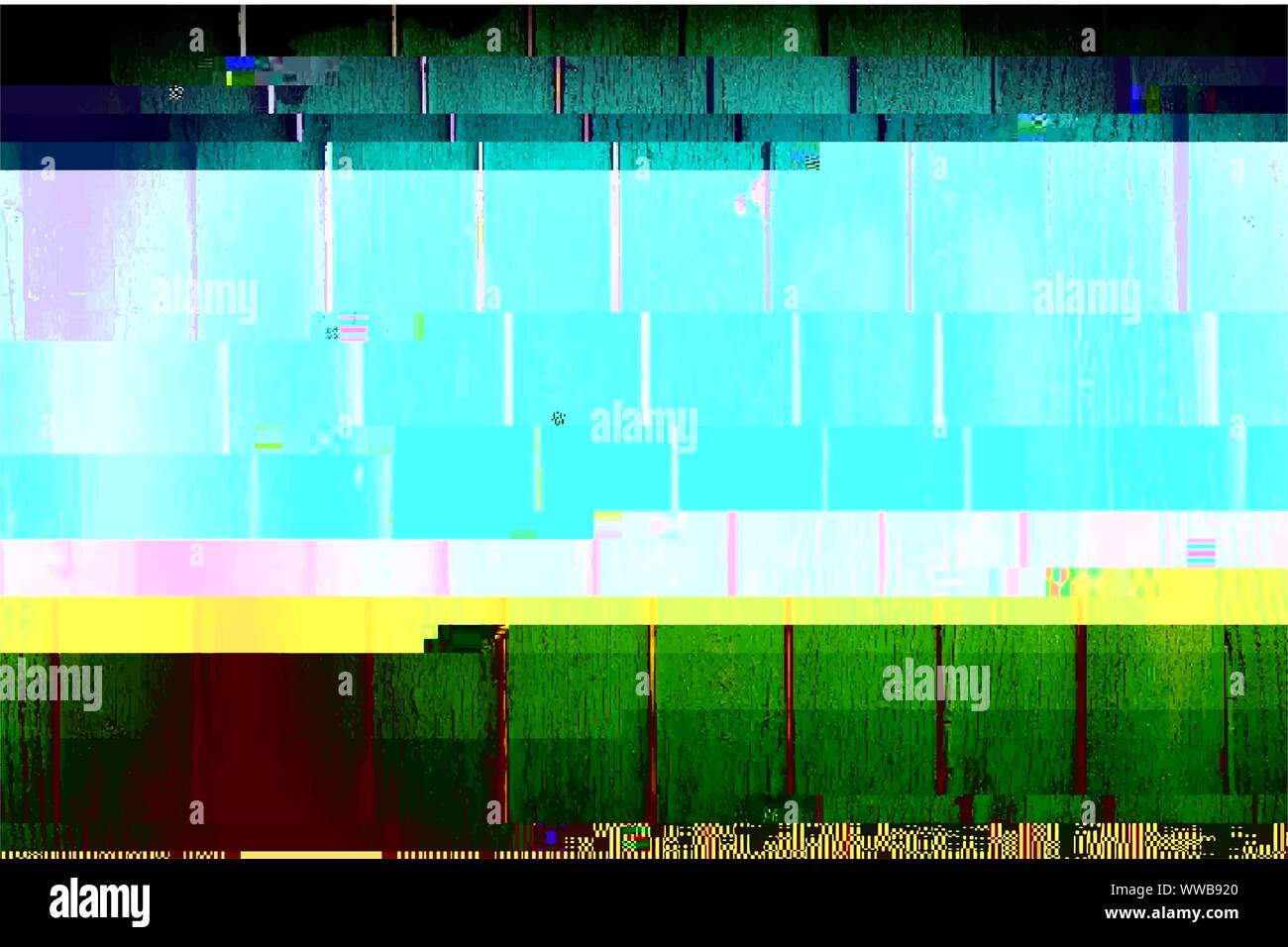 Abstract Glitched Background Stock Vector Image & Art - Alamy