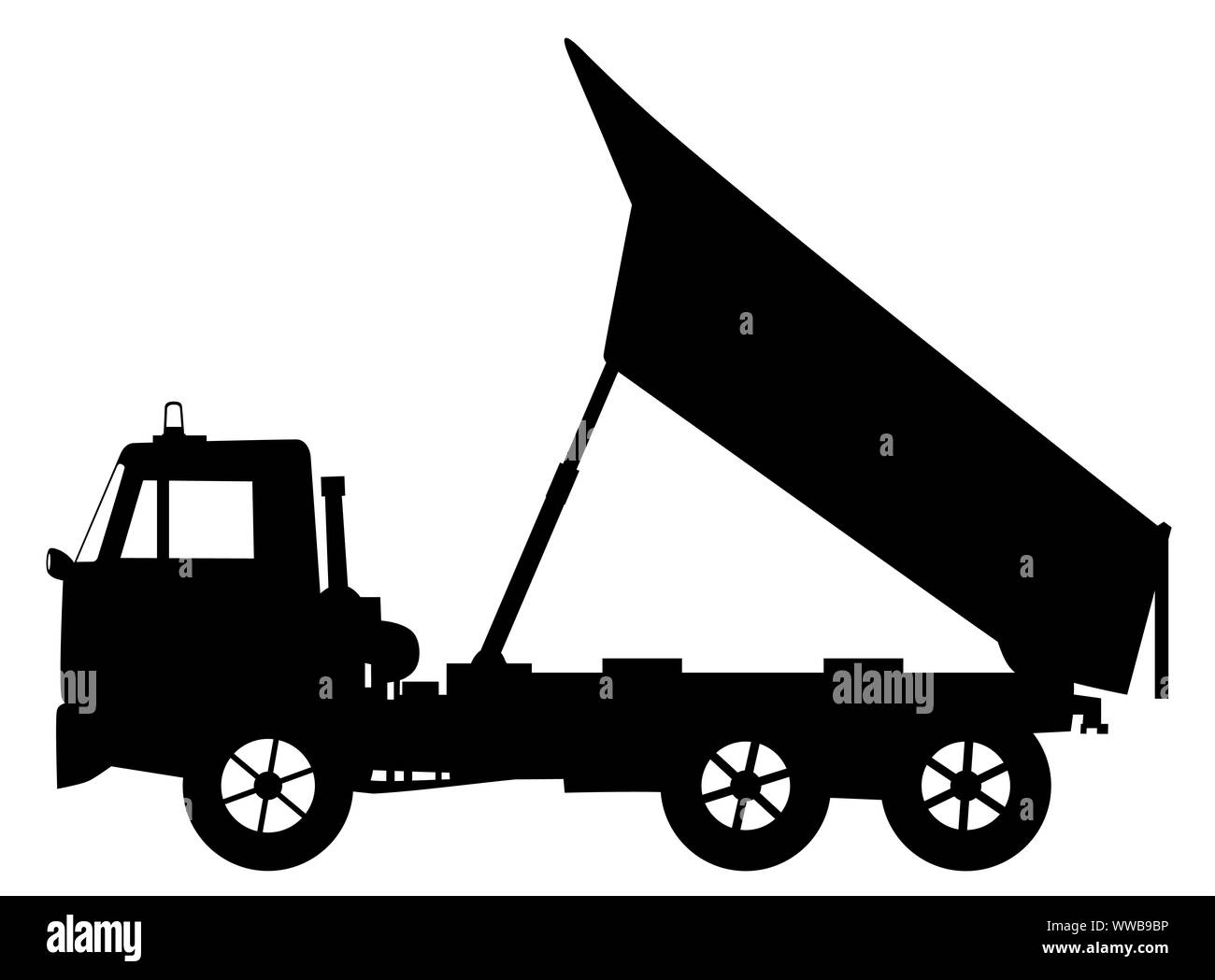 Tipper truck unloading hi-res stock photography and images - Alamy