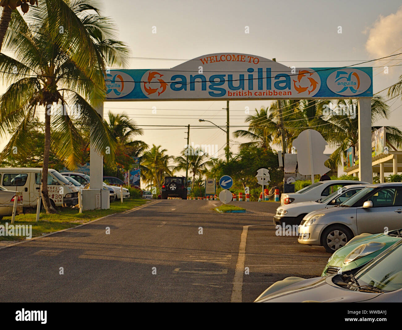 Caribbean Road Sign High Resolution Stock Photography and Images - Alamy